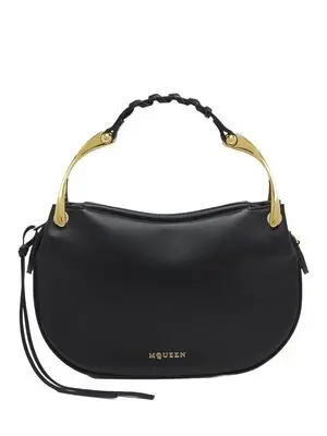 Alexander McQueen Wishbone Mini Bag - Black