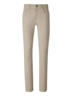 Canali Belted Jeans - Beige