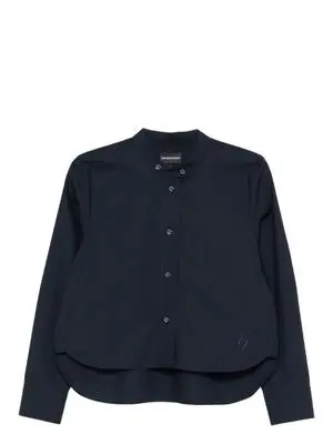 Emporio Armani Embroidered Shirt - Blue