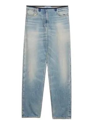 Prada Washed Denim Jeans - Navy