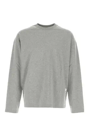 JIL SANDER Long-sleeve Crew-neck T-shirt - Gray