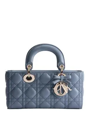 Dior Lady Cannage Shoulder Bag - Blue