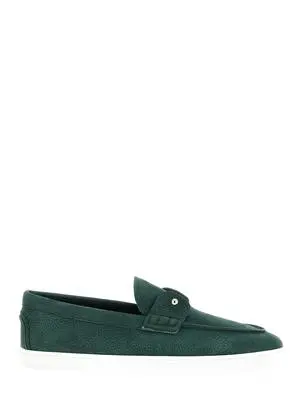 CHRISTIAN LOUBOUTIN Chambeliboat Loafers - Agave