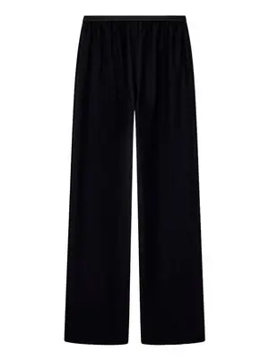 EMPORIO ARMANI Emporio Armani Techno Cady Wide-Leg Trousers