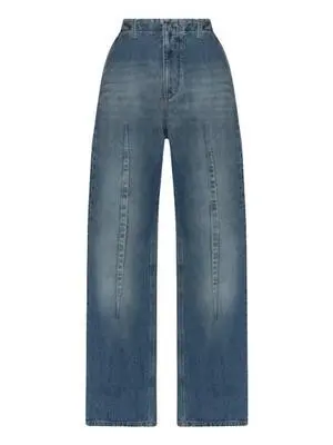 MAISON MARGIELA Barrel-leg Jeans - Blue