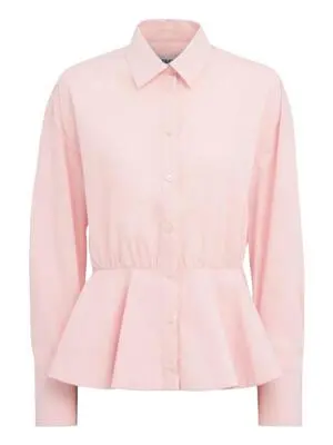 MSGM Cotton Poplin Shirt - Pink