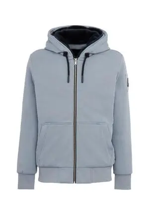 Moose Knuckles Double-sided Hooded Sweatshirt - Blue