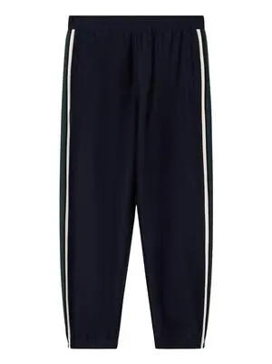 Emporio Armani Elastic-waist Sweatpants - Black