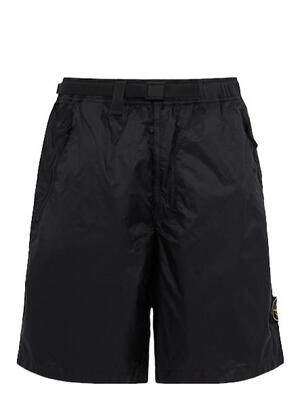 STONE ISLAND Stone Island Loose Nylon Shorts With Belted Waist