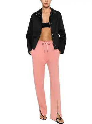 Just Cavalli Drawstring Zipped-cuff Track Pants - Pink