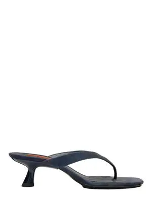 SIMONMILLER Beep Suede Heeled Sandals - Blue