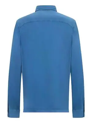 Fedeli Long-sleeve Shirt - Blue