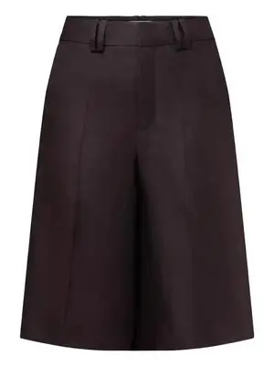 DRYKORN Pressed-crease Tailored Shorts - Brown