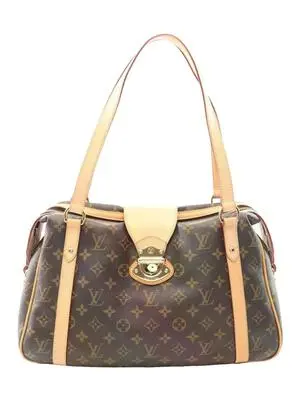 LOUIS VUITTON Monogram Stresa Pm Shoulder Bag - Brown