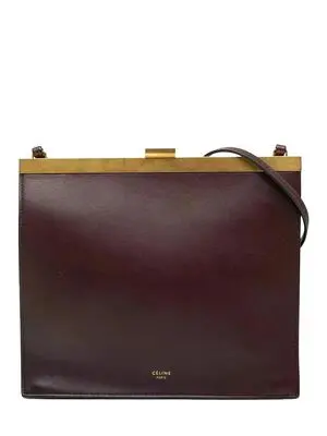 CELINE Celine Mini Smooth Calfskin Clasp Bag