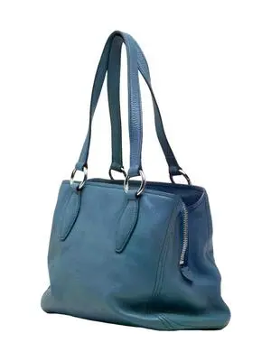 Miu Miu Vitello Phenix Satchel - Blue