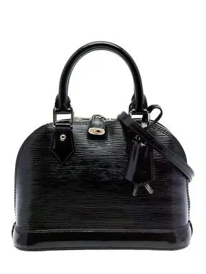 LOUIS VUITTON Electric Epi Alma Bb Satchel - Black