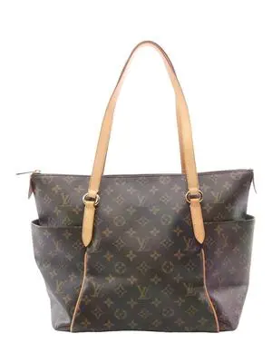 LOUIS VUITTON Monogram Totally Mm Tote Bag - Brown