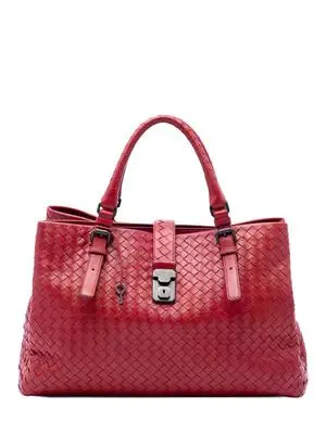 Bottega Veneta Medium Roma Tote Bag - Red