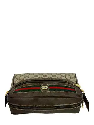Gucci 20th Century Gg Supreme Web Crossbody Bag - Neutrals