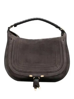 Chloé Marcie Suede Leather Hobo Bag - Multicolor