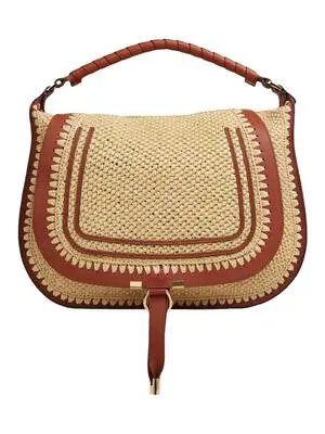 Chloé Marcie Raffia Tote Bag - Multicolor