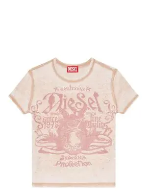 DIESEL® Short Sleeve Printed T-shirt - Multicolor