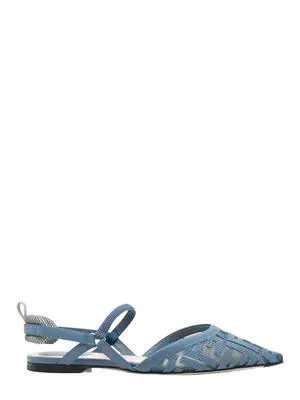 Fendi Ballet Flats With Ff Motif - Multicolor