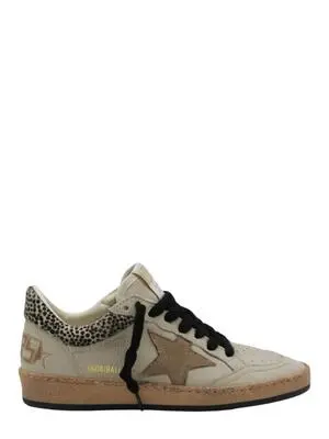 GOLDEN GOOSE Ball Star Leather Sneakers - Multicolor