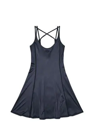 DIESEL® DIESEL Mini Dress With Embroidered Detail Multicolor
