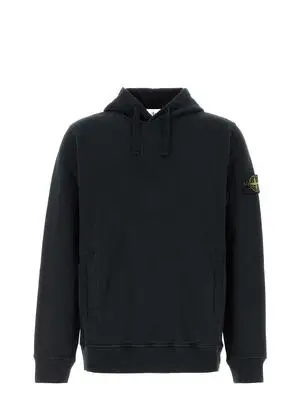 Stone Island Cotton Sweatshirt - Black