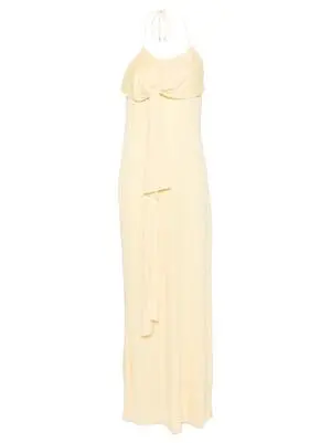 Loewe Knot Detail Long Dress - Multicolor