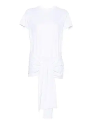 TOTEME Cotton Blend Tie-waist Top - Multicolor