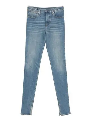 Gucci Skinny Jeans With Split Cuffs - Multicolor