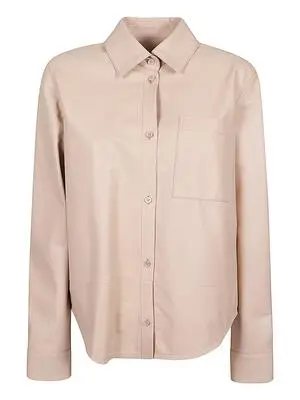 Loewe LOEWE Paula's Ibiza Leather Shirt Multicolor