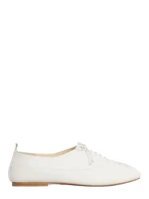 Celine Lace-up Leather Ballet Sneakers - Multicolor