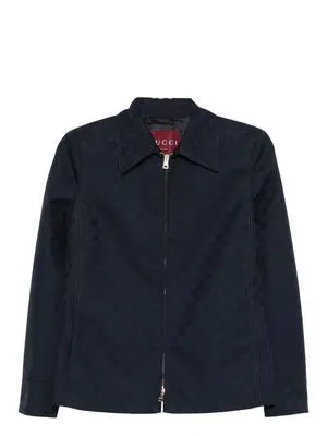 Gucci Gg Monogram Zip Jacket - Multicolor