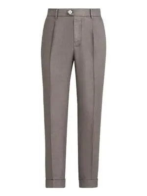 Brunello Cucinelli BRUNELLO CUCINELLI Linen Trousers Multicolor