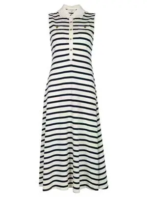 FRAME Sea Breeze Midi Dress - Blue