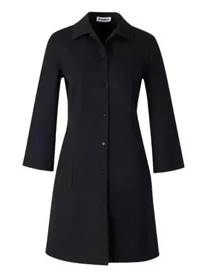 JIL SANDER Single-breasted Coat - Blue