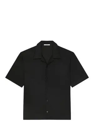 Givenchy Logo-print Short-sleeve Shirt - Black