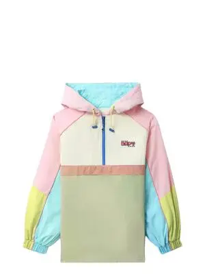 A BATHING APE Colour-block Half-zip Hoodie - Neutrals