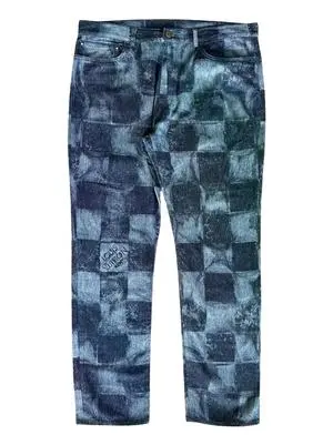 LOUIS VUITTON Salt Damier Jeans - Blue