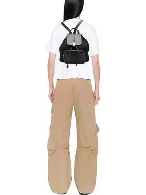 Gucci Jackie Drawstring Backpack - Black
