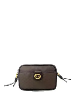 Gucci Micro Gg Supreme Crossbody Bag - Brown