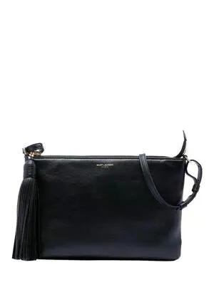 Saint Laurent Monogram Crossbody Bag - Black