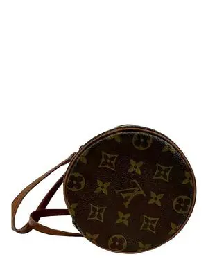 LOUIS VUITTON 1994 Monogram Papillon 26 Handbag - Brown