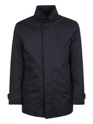 MOORER Gorner-kn Quilted Down Jacket - Darkblu