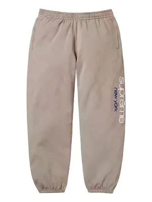Supreme Logo-print Track Pants - Neutrals