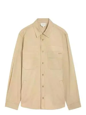 A.p.c. Logo-embroidered Chest-pocket Jacket - Neutrals